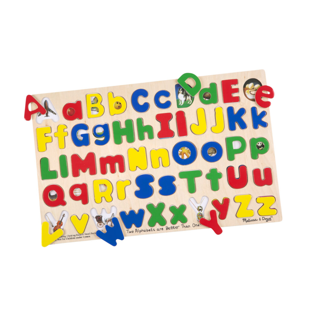 47 Upper & Lower Case Alphabet Puzzle - A Toy For You